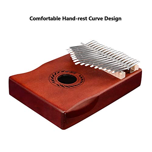 POMAIKAI Kalimba 17 Keys, Kalimba Thumb Piano for Kids Adult Beginners with Tuning Hammer and Study Instruction …