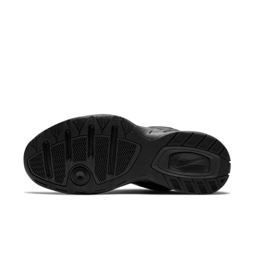Nike Men's Air Monarch IV Cross Trainer, Black/Black, 10.5 4E US
