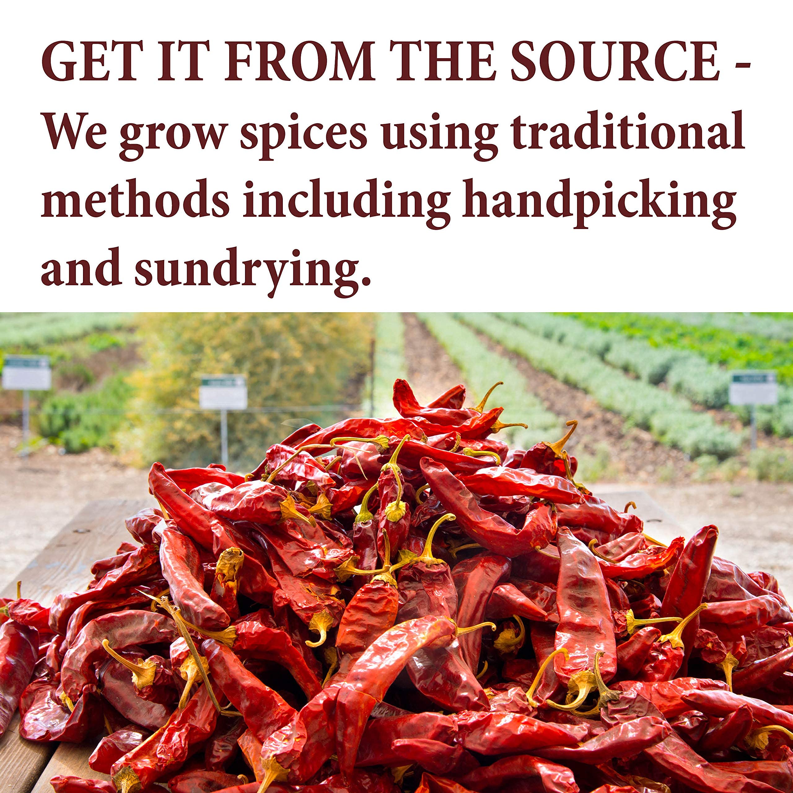 The Spice Way - Premium Aleppo Pepper |4 oz.| Crushed Aleppo Pepper Flakes (Halaby Pepper/Pul Biber/Marash Chili Flakes) Popular in Turkish and Middle Eastern/Mediterranean cooking