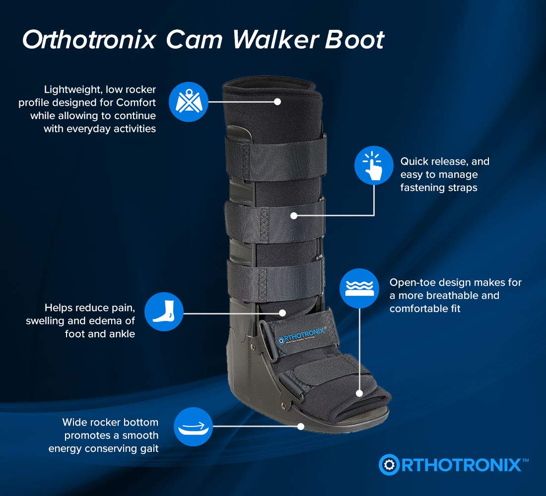 Orthotronix Tall Cam Walker Boot (Large)