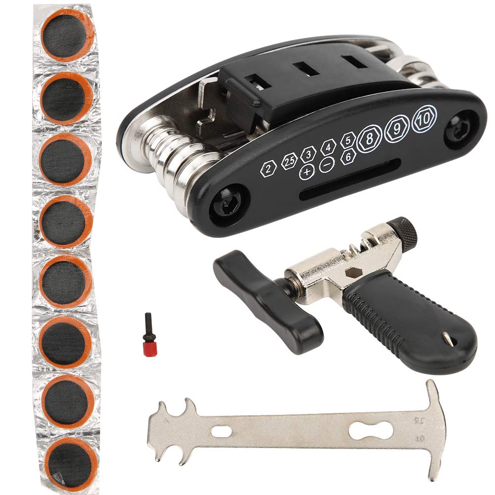 Steel Mountain Bike Chain Tool Kit Chain Repair Tool Kit Set for Road Mountain Bikes