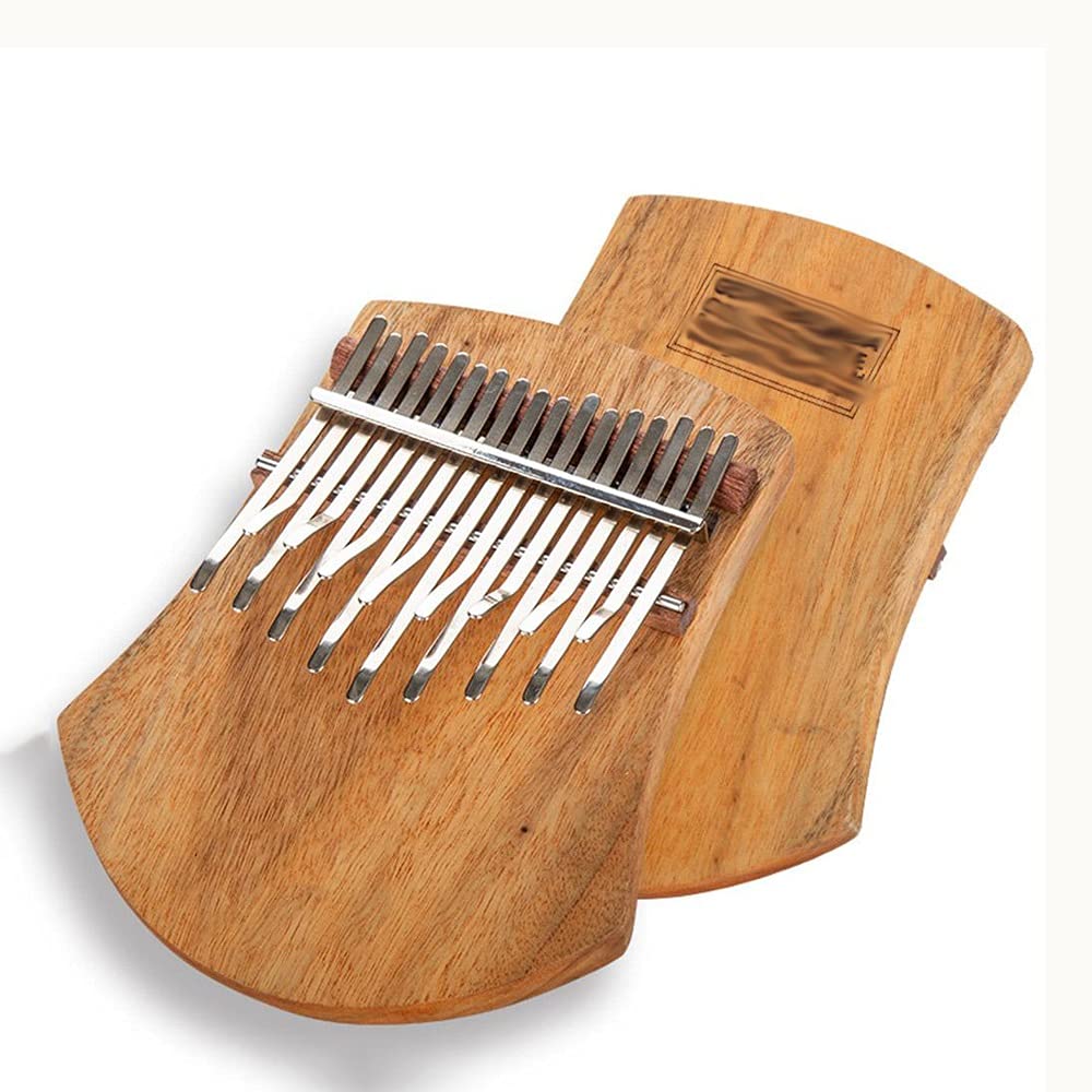 SDGH 17 Key Thumb Piano Instrument with Tune Hammer Camphor Wood Keyboard Musical Instrument