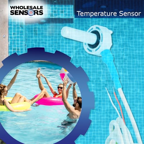 Wholesale Sensors Replacement for Pentair 520272 Air/Water/Solar Temperature Sensor (2-Pack) with 20-Feet Cable Replacement Pool/Spa Automation Control Systems and Pump 12 Month Warranty