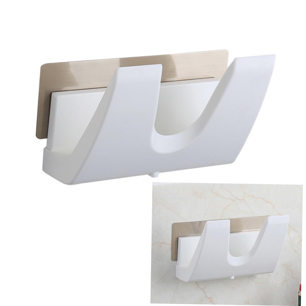 SHOWERORO Cabinet Door Storage Mount Pot Lid Holder Pot Lid Organizer Sucker Lid Rack Pan Cover Rack Drain Storage -mounted White Storage Rack Lid Rack