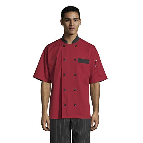 Uncommon Threads Men's Plus Size 0423-1907, Red, 3XL
