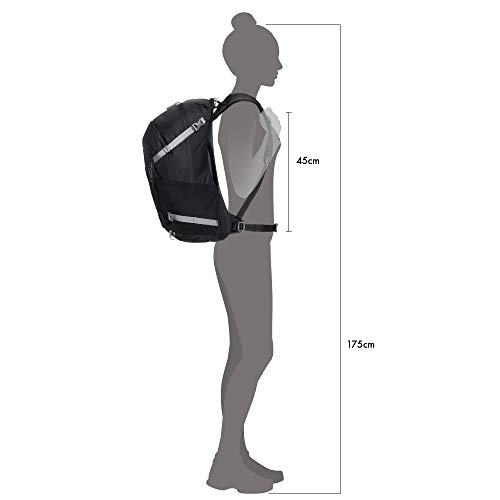 Osprey Hikelite 26L Unisex Hiking Backpack, Black