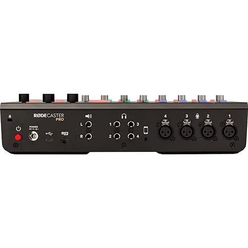 Rode RODECaster Pro Podcasting Bundle with SanDisk 32GB microSD Card and StreamEye Polishing Cloth