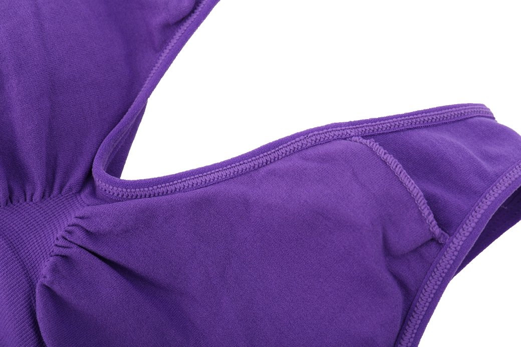 ohlyah Women s Seamless Wire-Free Bra with Removable Pads pack 5 Pack black White Nude Blue Purple XXXL 38DD 40D 42C 42D 44B 44C