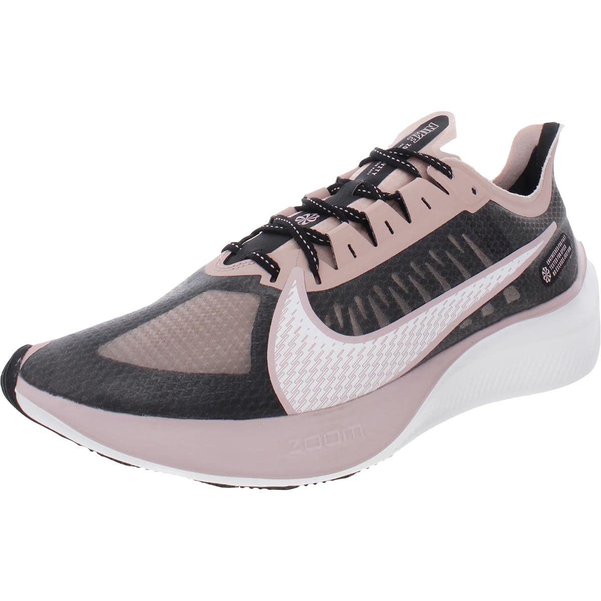 Nike Womens Zoom Gravity Speed Running Shoes Gray 10.5 Medium (B,M)