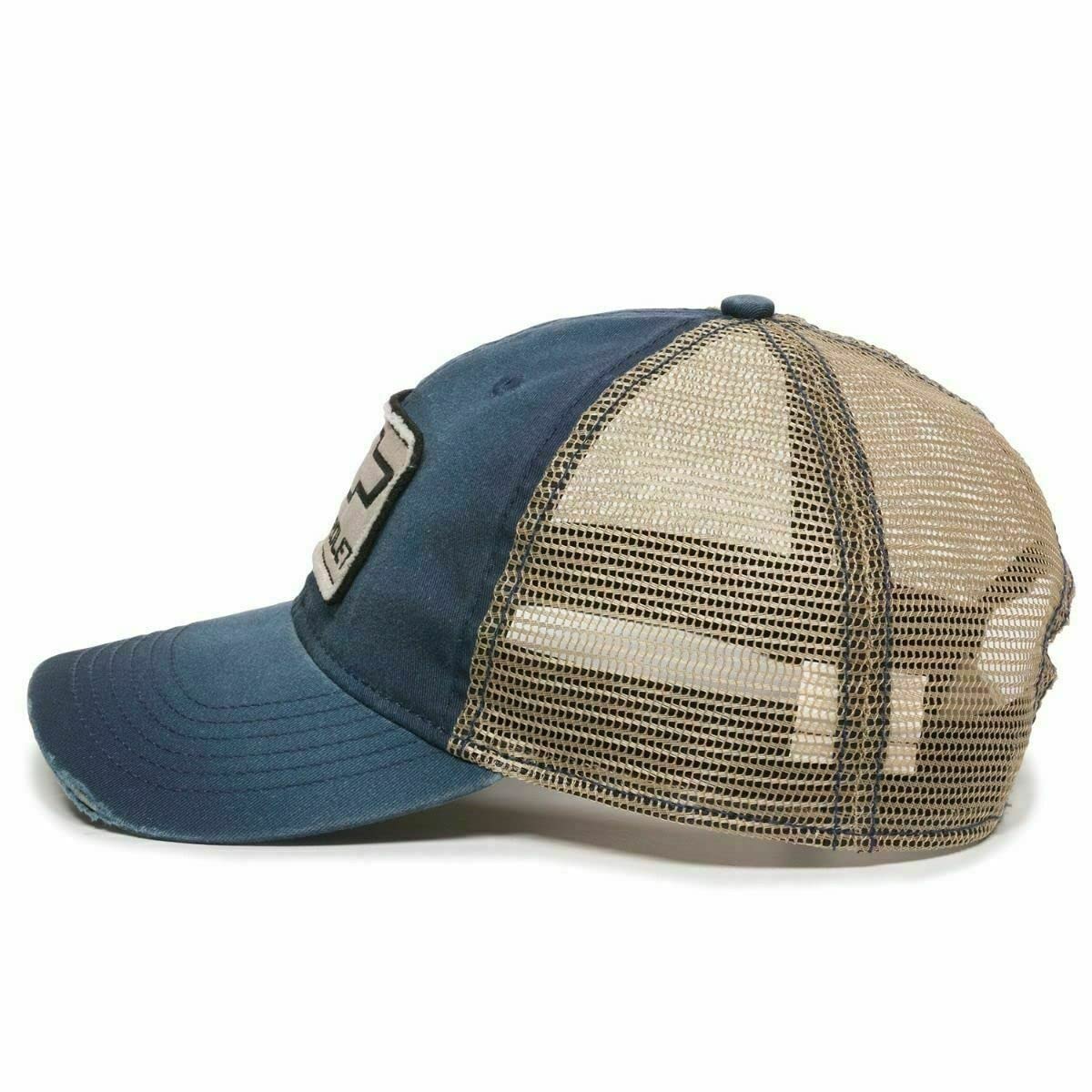 Outdoor Cap Standard GEN15A Chevrolet Dark Navy/Khaki, One Size Fits