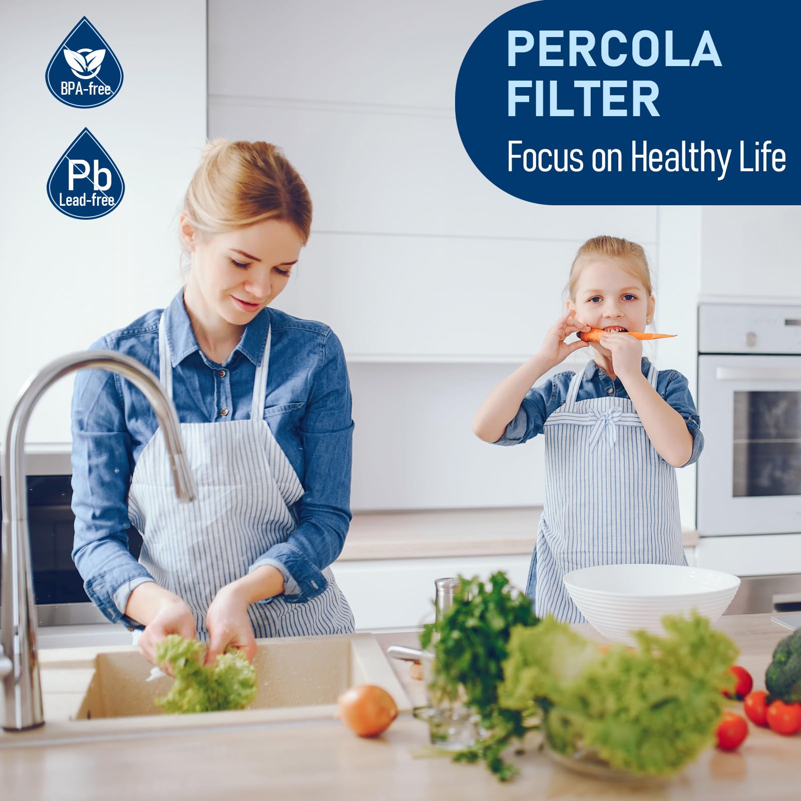 PERCOLA AP917HD Water Filter, Replacement for Aqua-Pure AP917HD Whole House Sediment/CTO Replacement Filter For 3M Aqua-Pure AP903 System 100,000 Gallons (1 Pack)