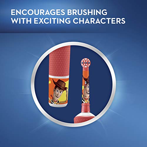 Oral-B Kids Electric Toothbrush featuring Disney Pixar Toy Story, for Kids 3+