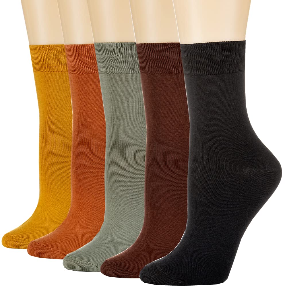 White Crew Socks for Women Womenâs Socks Size 7-9 Long Socks & Hosiery Cute Cotton Boot Trouser Slouch Socks Womens Gifts T2-5se51-M