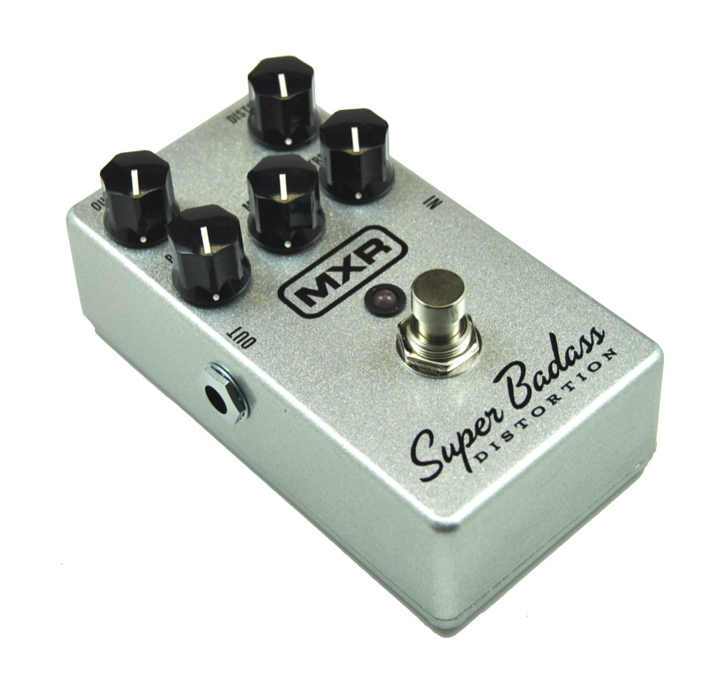 MXR M75 Super Badass Distortion Pedal w/Bonus RIS Picks (x3) 710137067745
