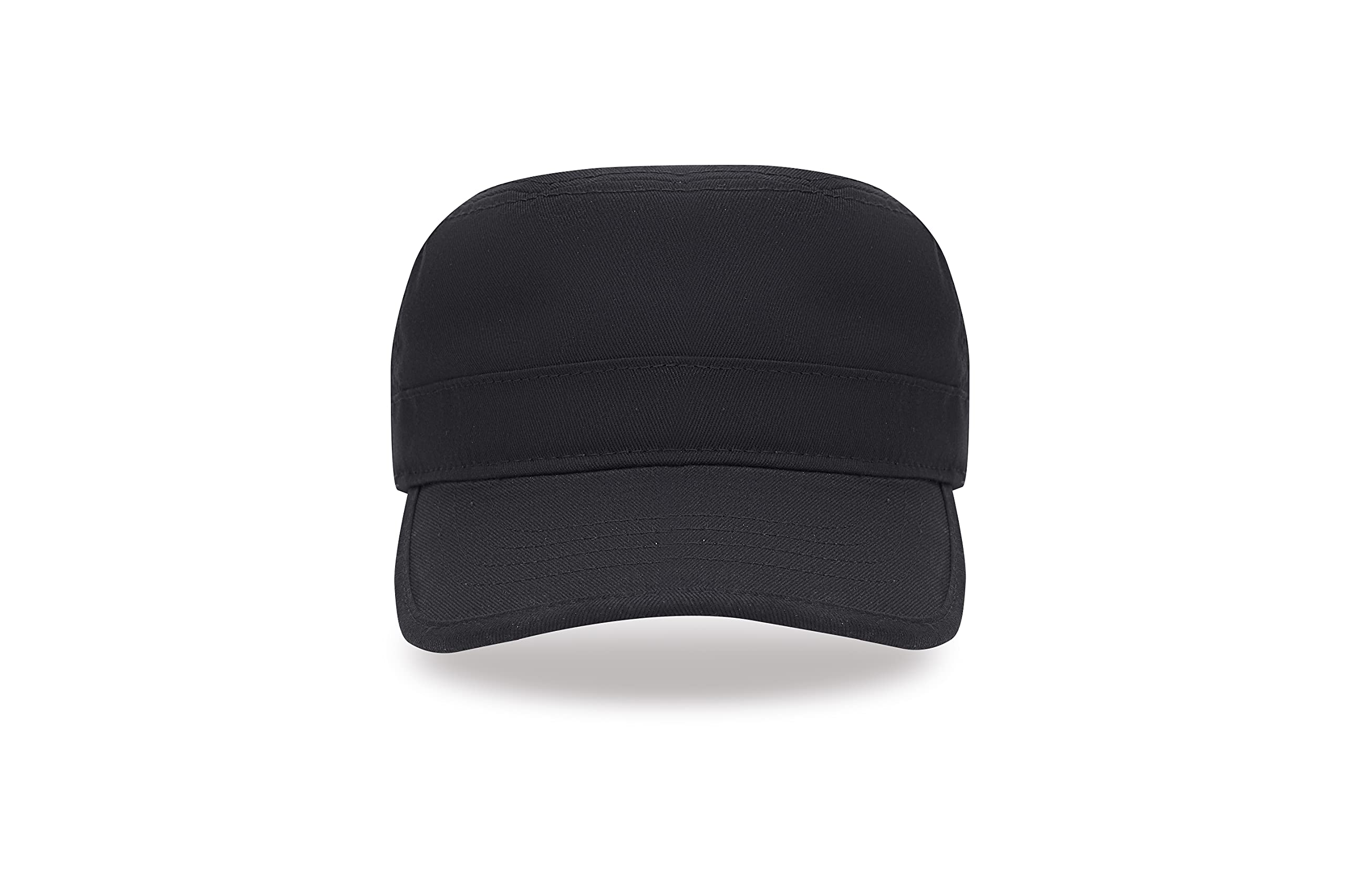 SGL Anti-Radiation Cotton Military Cap Cadet Flat Baseball Effective Shielding Signal Fluctuation 99.99% Protect Brain Hat Protective (Black), One Size