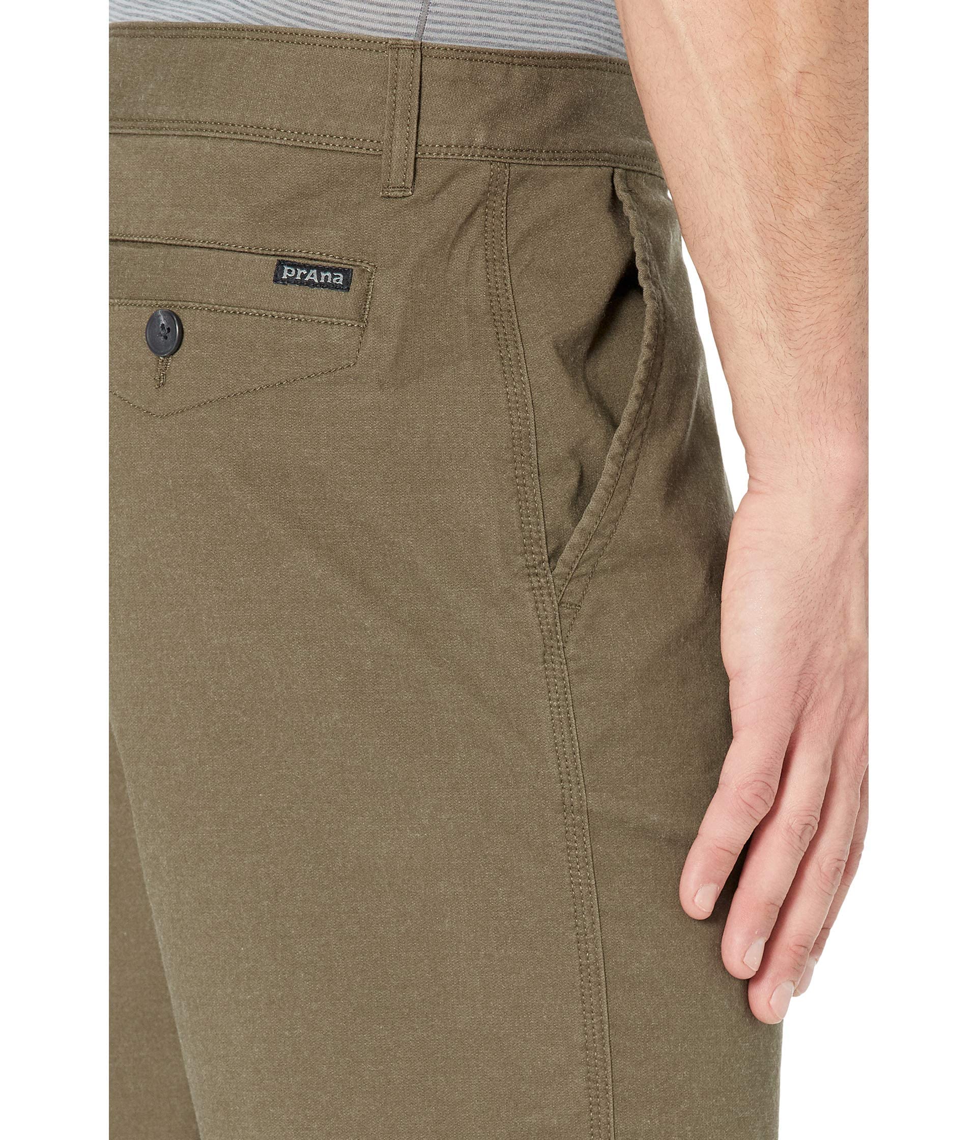 prAna Men's Mcclee Short, Slate Green, 36