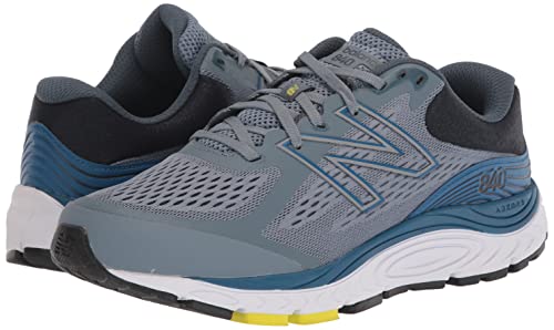 New Balance Men's M840LB5 Running Shoe, Ocean Grey/Oxygen Blue, 10 Wide