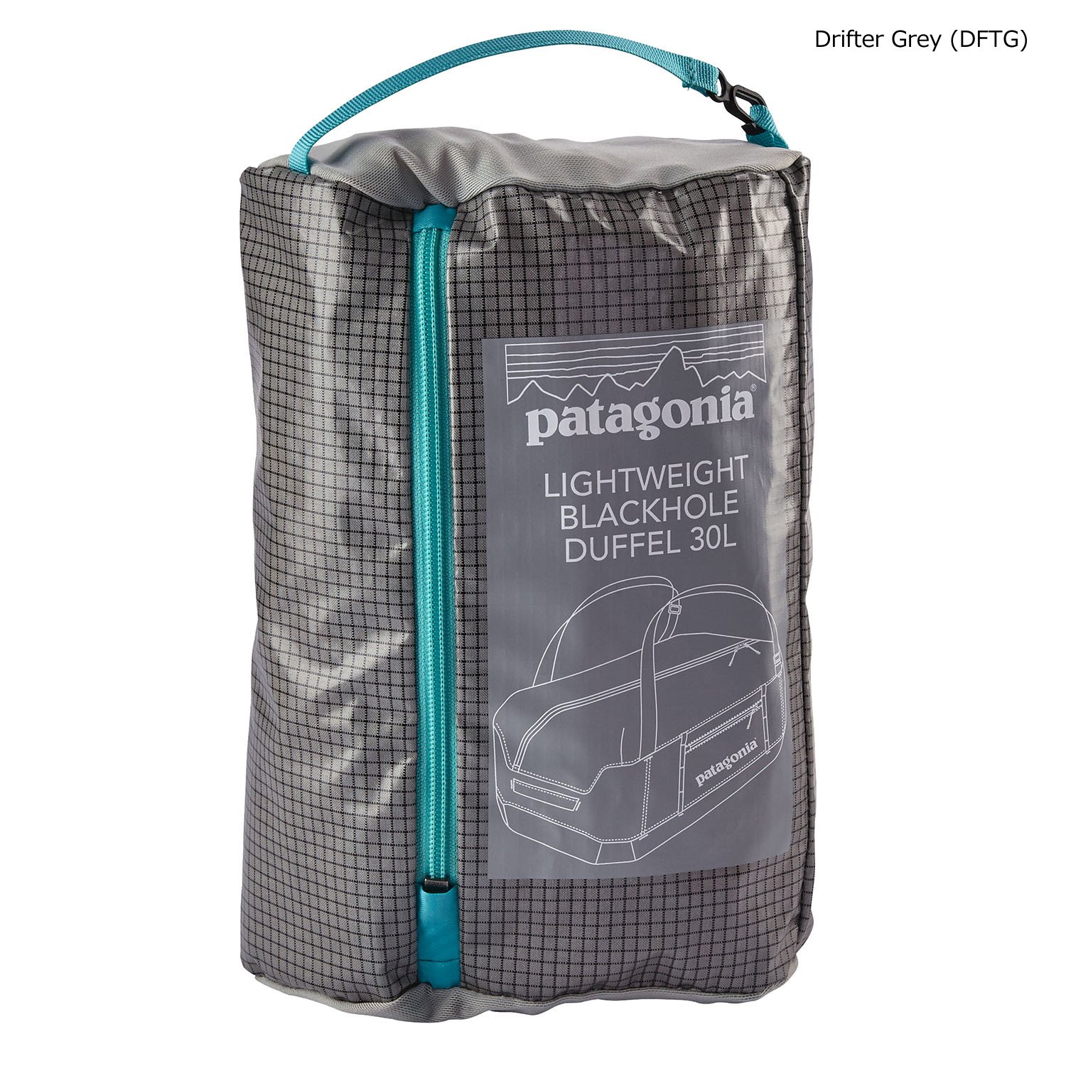 PATAGONIA Travel Duffle, Grey (Drifter Grey), 45cm