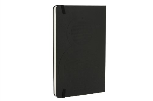 Moleskine Audio Cassette Limited Edition Notebook, Large, Plain, Black, Hard Cover (5 x 8.25)