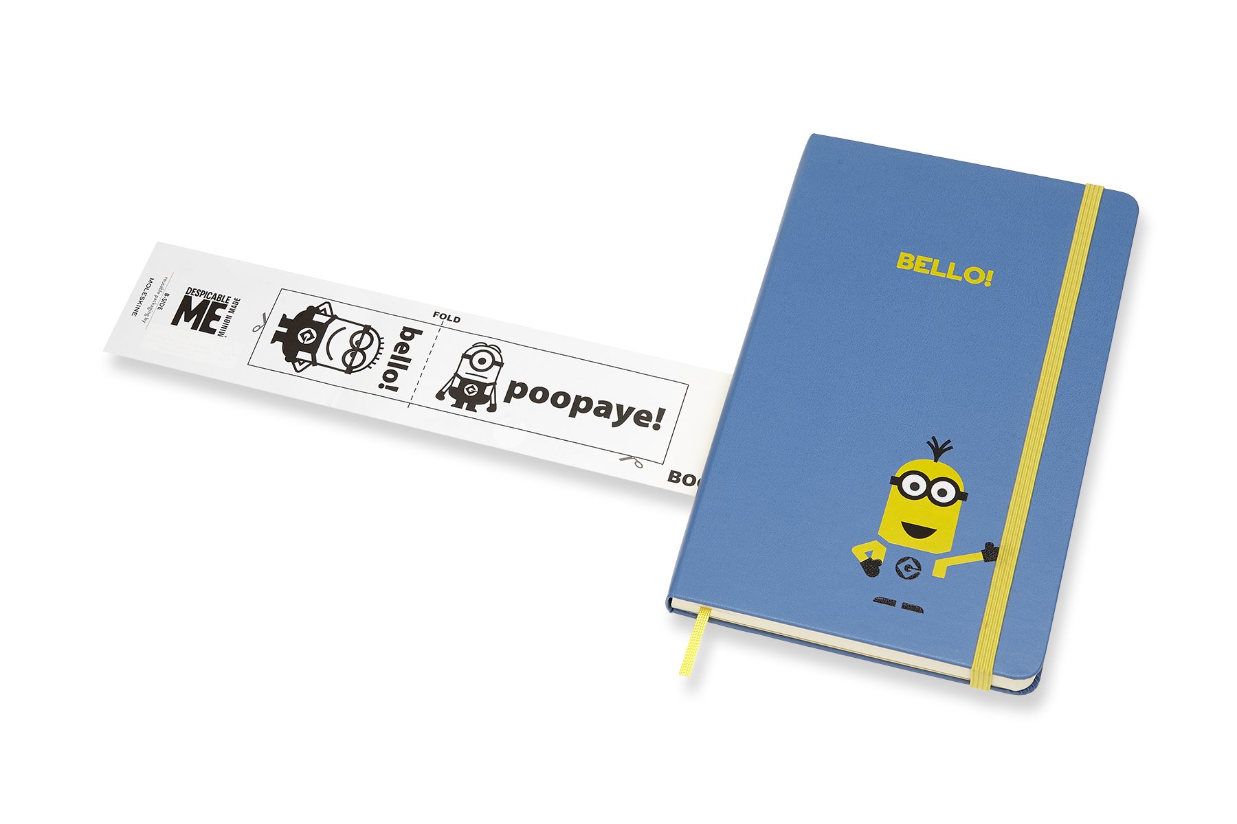 Moleskine Limited Edition Minions Notebook Large Ruled B29 Blue (8055002855396)
