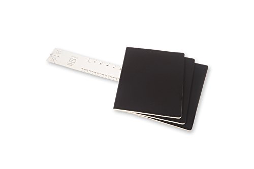 Moleskine QP332 Notebook Cahier Journal Square XXL Black