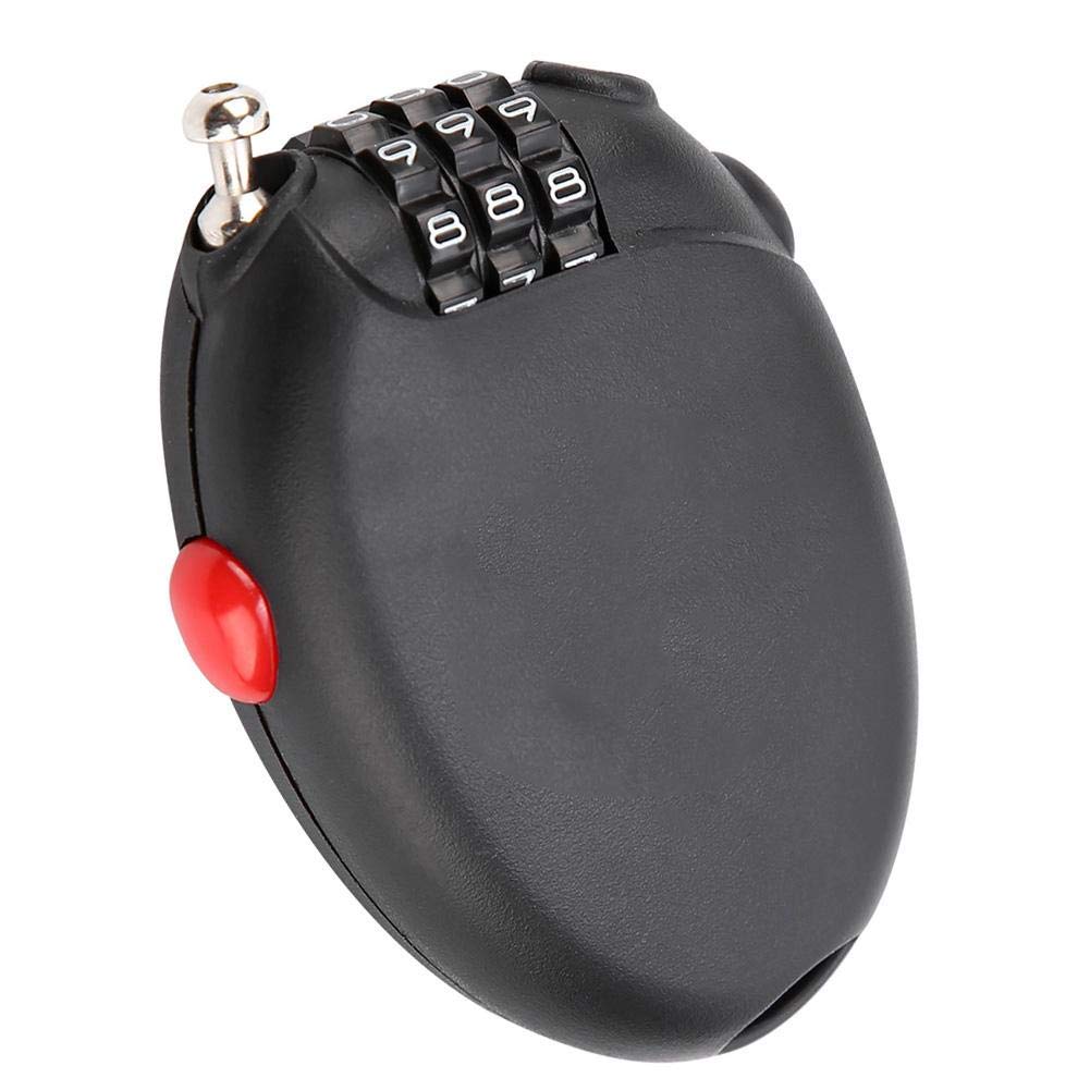 Steel+Plastic Bicycle Code Lock, Small Size Bicycle Lock, for Motor Bike Bicycle