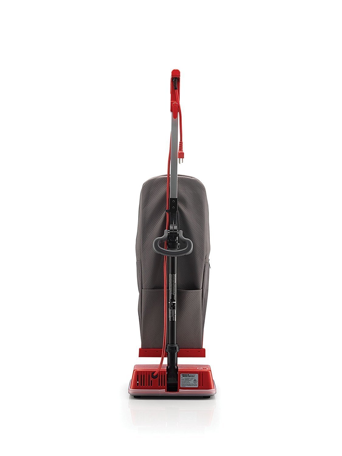 Oreck Commercial U2000R-1 120 V Red/Gray Upright Vacuum Bundle with 4 Oreck Advance Filtration Hypo-Allergenic Bags