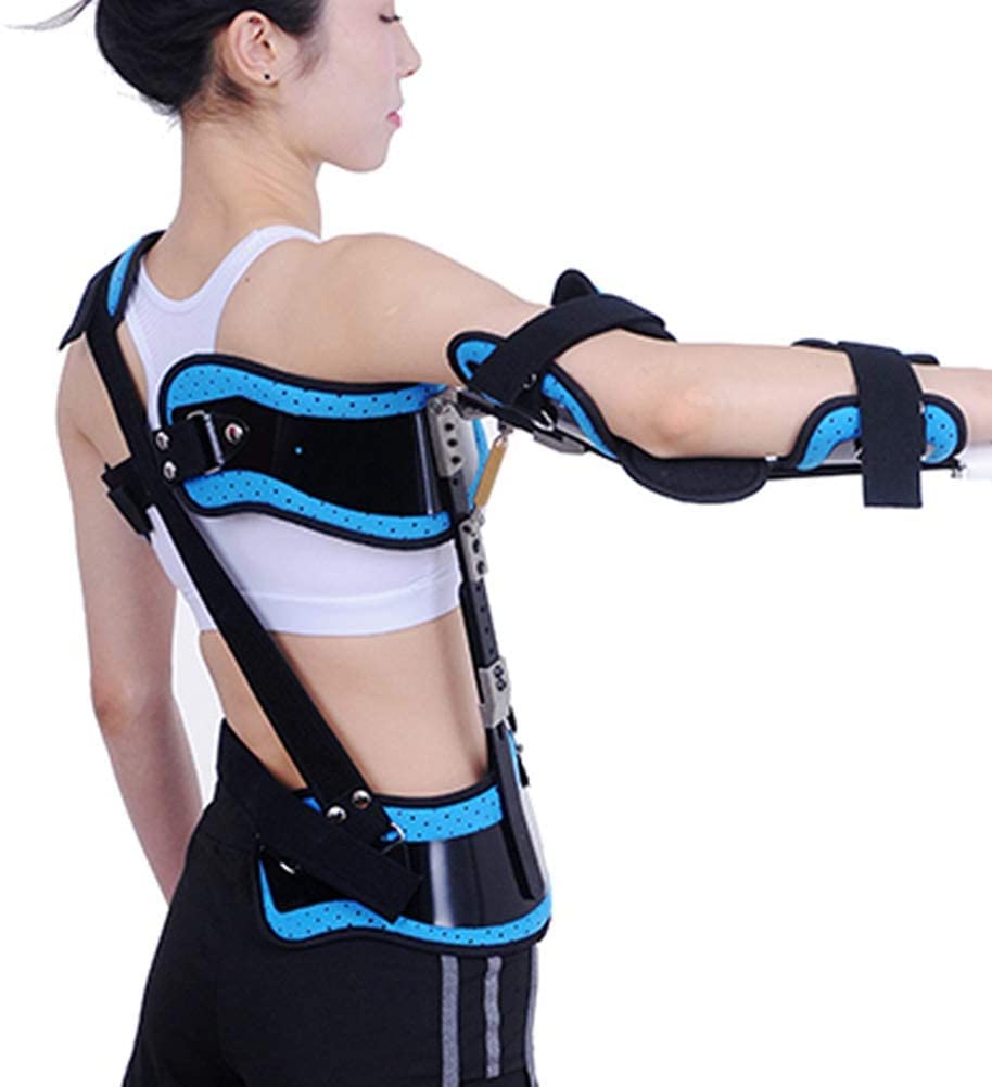 TSUSF Adjustable Shoulder Immobilizer Elbow Brace Arm Sling Shoulder Abduction Orthosis For Fracture And Dislocation Injury Support Shoulder Fixation
