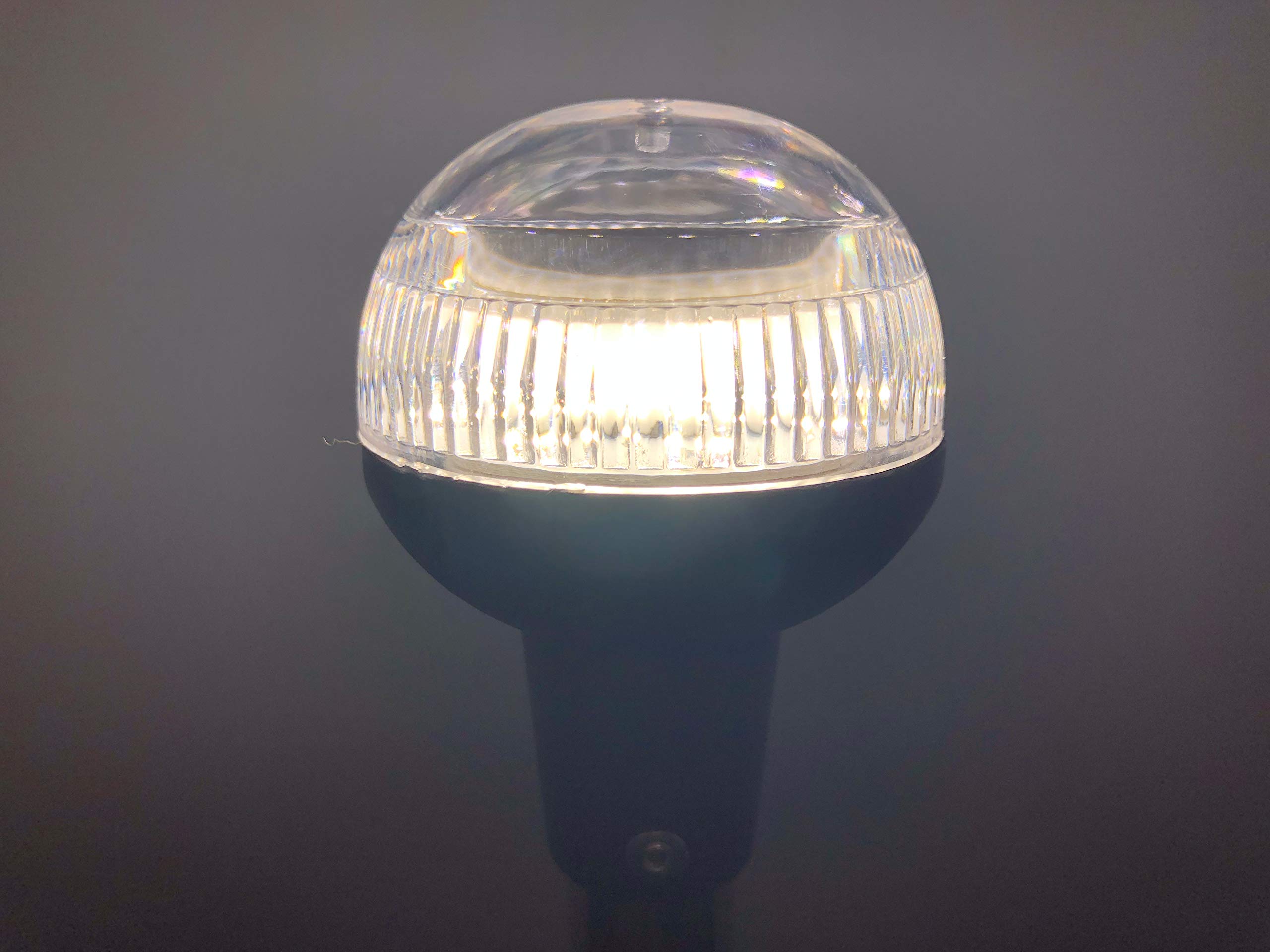 Pactrade Marine Boat LED All Round Anchor Plug-in Light Pole 24" Collar USCG SS