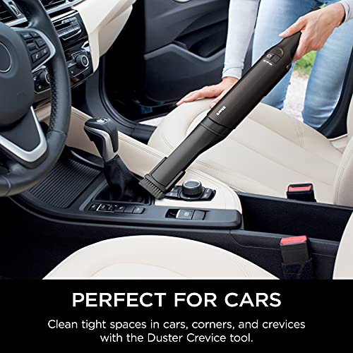 Shark WV403BR Cordless Hand Vacuum WANDVAC PRO, Ultra-Lightweight & Portable with Powerful Suction & Tools for Pets, Made for Car & Home, Dark Chocolate Brown