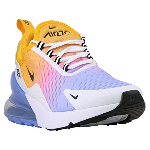 Nike Women's Air Max 270 University Gold/Black/University Blue AH6789-702 (Size: 5.5)