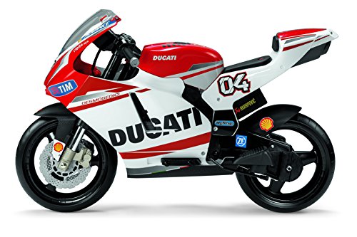 Peg Perego Ducati GP Motorcycle 12 Volt Ride on, Red