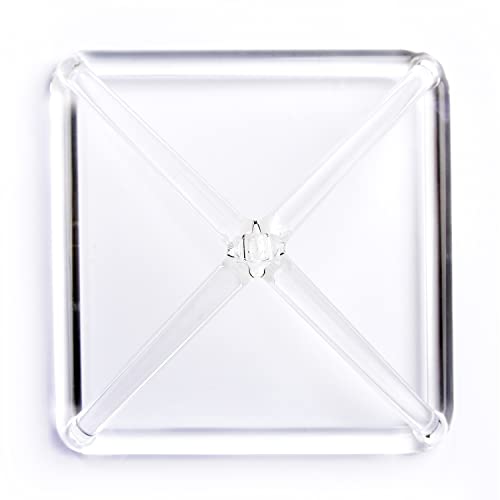 TERRITORY Crystal Singing Pyramid 10 inch - Perfect Healing Musical Instrument