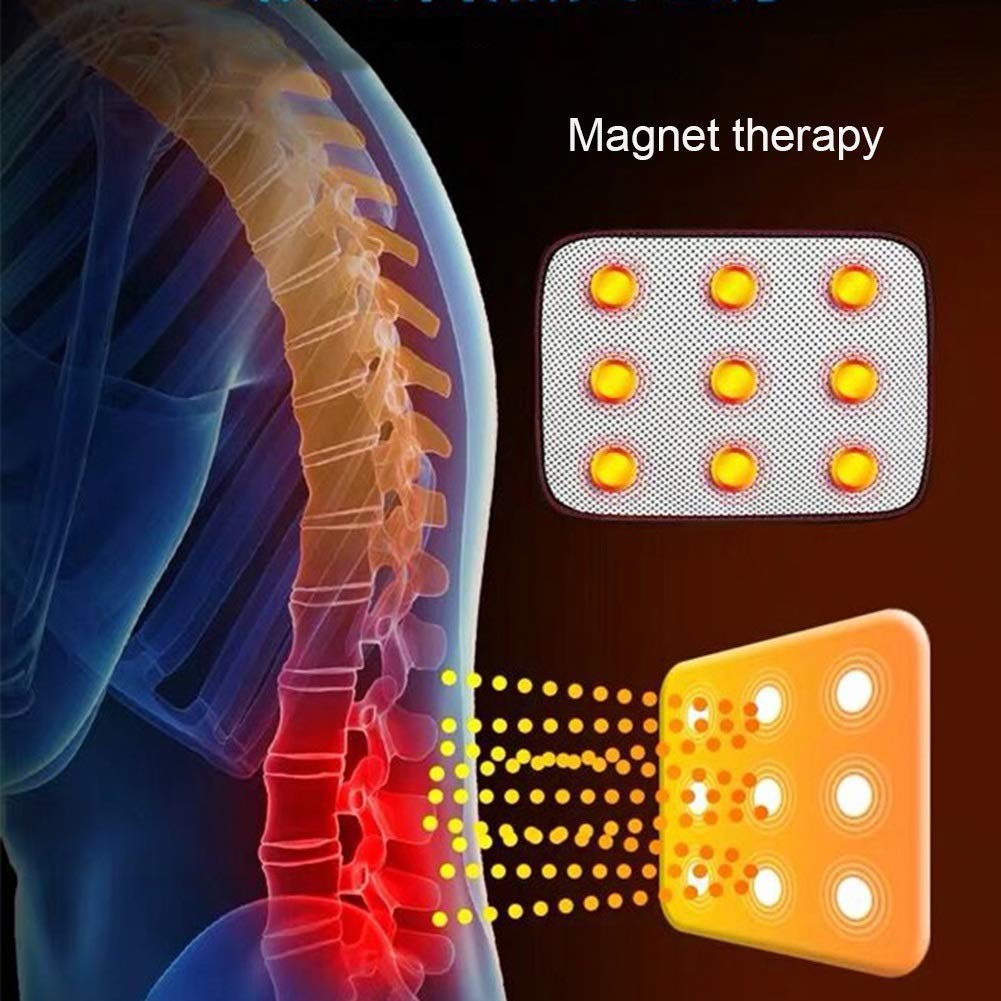 TANGIST Lumbar Brace Lower Back Support, Self-heating Magnet Therapy For Men Women Relief Pain & Prevent Injury,Breathable (Size : L)