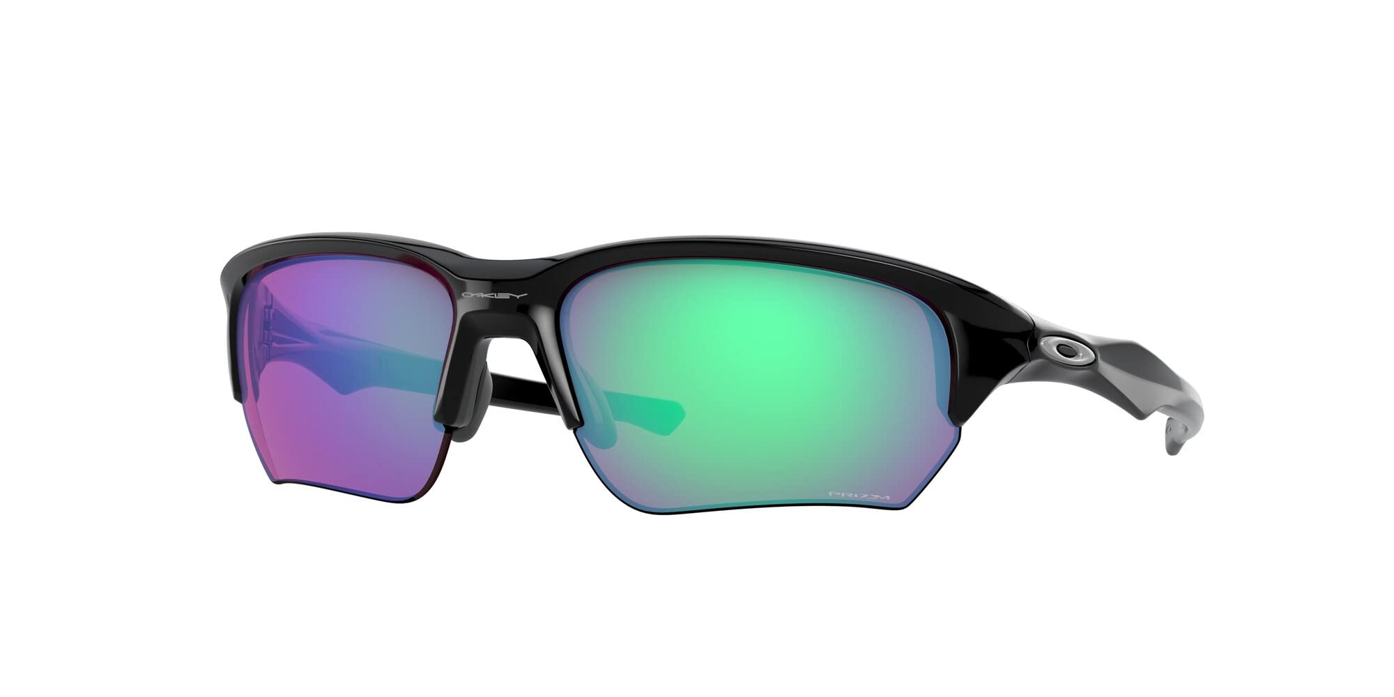 Oakley Men's OO9372 Flak Beta Low Bridge Fit Polarized Rectangular Sunglasses, Silver/Clear Black Iridium Photochromic, 65 mm