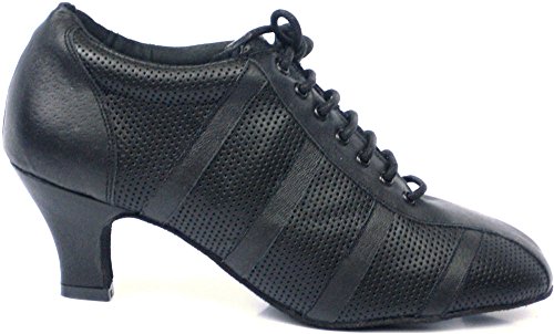 Vida Mia - Women's Dance Sneakers (Practice Shoes for Ballroom, Latin, Salsa, Argentine Tango (38 Euro) Black