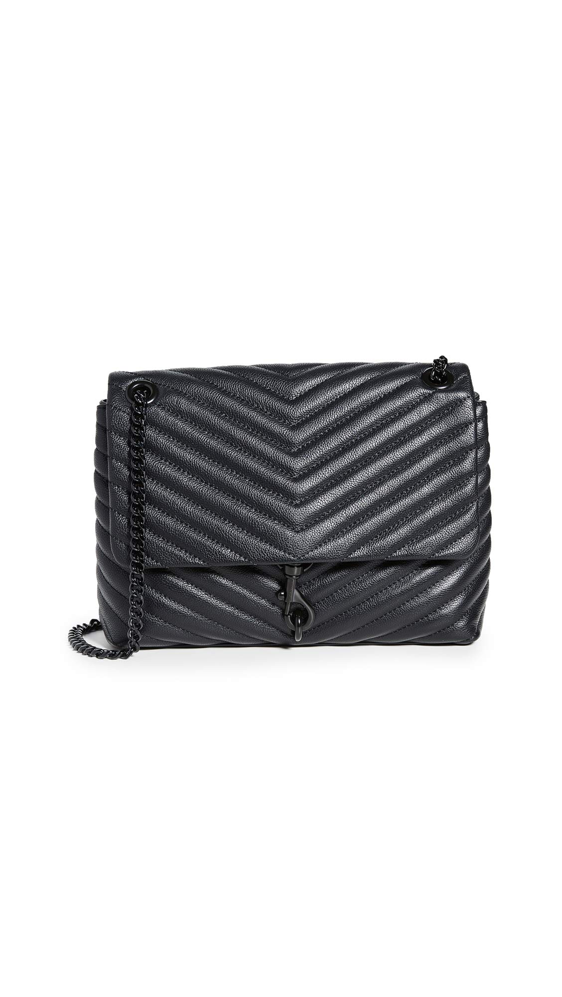 Rebecca Minkoff Edie Flap Shoulder, Black