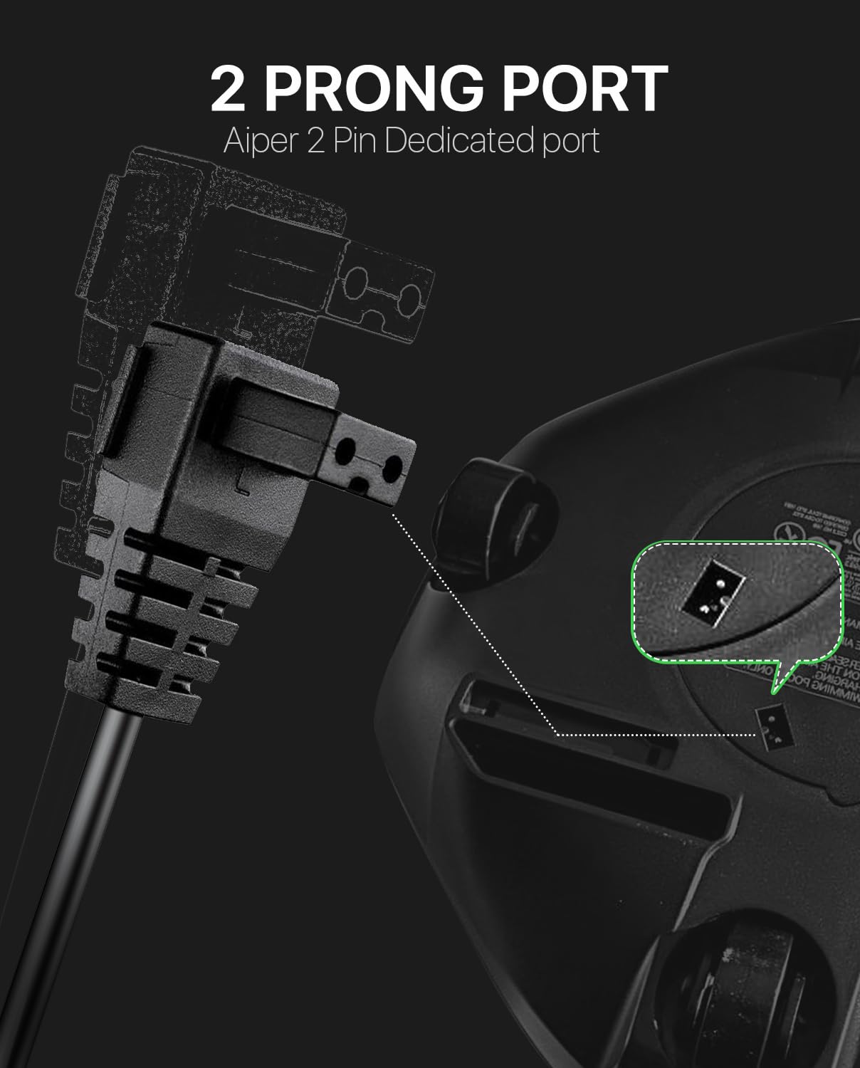 PowerGpt 12.6V 1.8A Original Charger for Aiper Seagull SE Plus 600 800 800B 1000 1500 P1111 HJ1102 HJ1103J AIPURY 1000 Cordless Automatic Robotic Pool Vacuum Cleaner Power Supply (UL Certification)