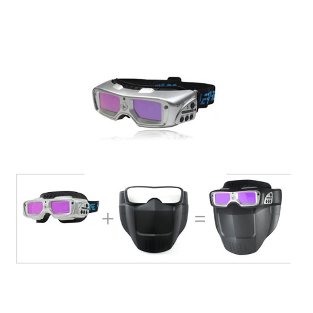 new Servore Auto Shade Darkening Welding Goggle Arc-513 + Arc513 Shield World's First Tig