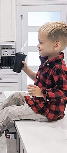 Re-Play Made in USA 10 Oz. Straw Cups for Toddlers, Pack of 3 - Reusable Kids Cups with Straws and Lids, Dishwasher/Microwave Safe - Toddler Cups with Straws 3.13" x 5.5", Fall