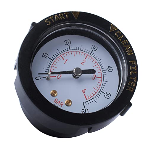 Wadoy 190059 Replacement Compatible with Pentair, Excellent Performance Pool Filter Pressure Gauge, Perfectly Replaces Pentair Pool Pressure Gauge