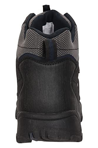 Mountain Warehouse Adventurer Mens Waterproof Hiking Boots Black 7 M US Men