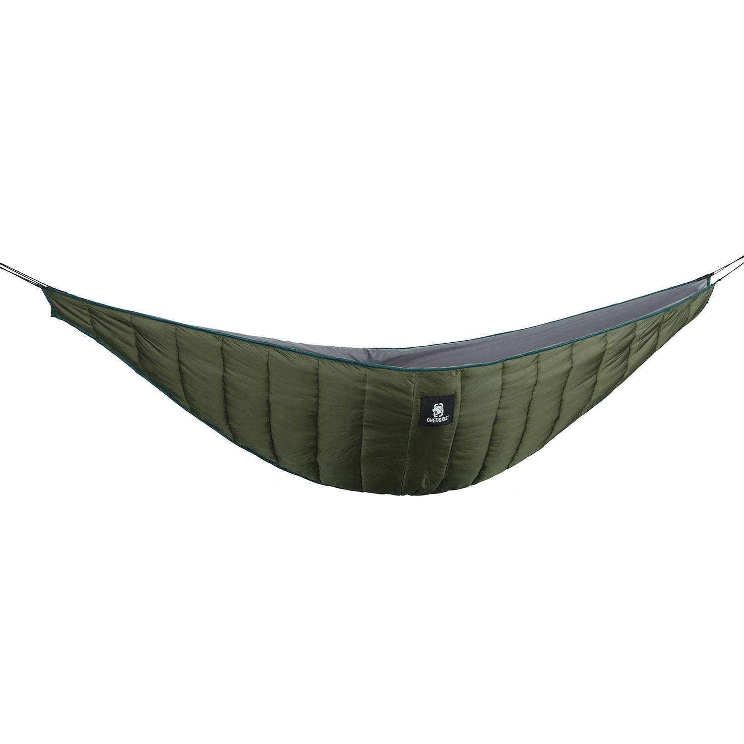 OneTigris NIGHT PROTECTOR Ultralight Hammock Underquilt, Full Length Camping Quilt for Hammocks Warm 3-4 Seasons, Weighs only 28oz, Great for Camping Hiking Backpacking Traveling Beach