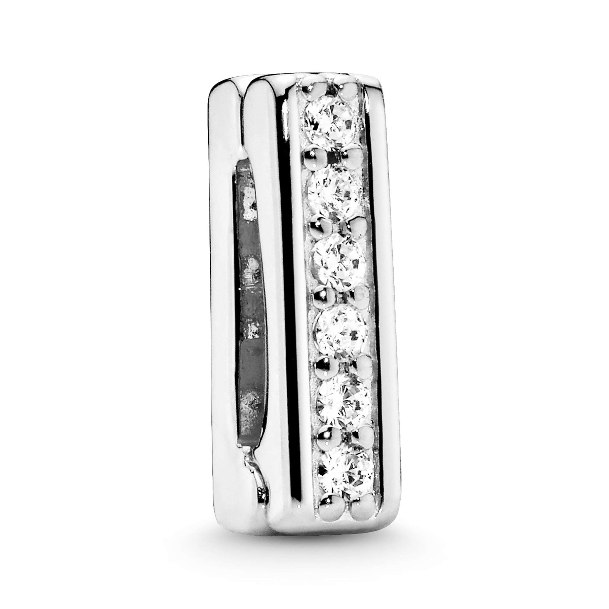 Pandora Jewelry Reflexions Clip Cubic Zirconia Charm - Sterling Silver