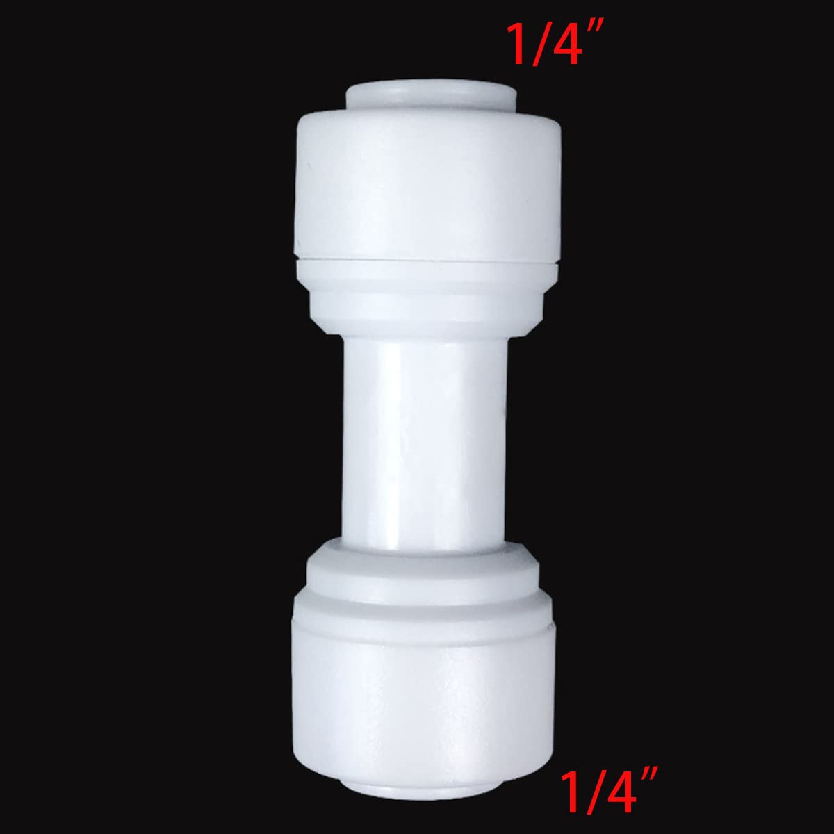 XINWOO 1/4" Quick Connector,Push to Connect Fitting Ball Valve,Tee,Straight Union,Eblow Union Tube,for RO Systems, Filter,Water Purifiers 25Pcs(T+L+Y+S+Valve)