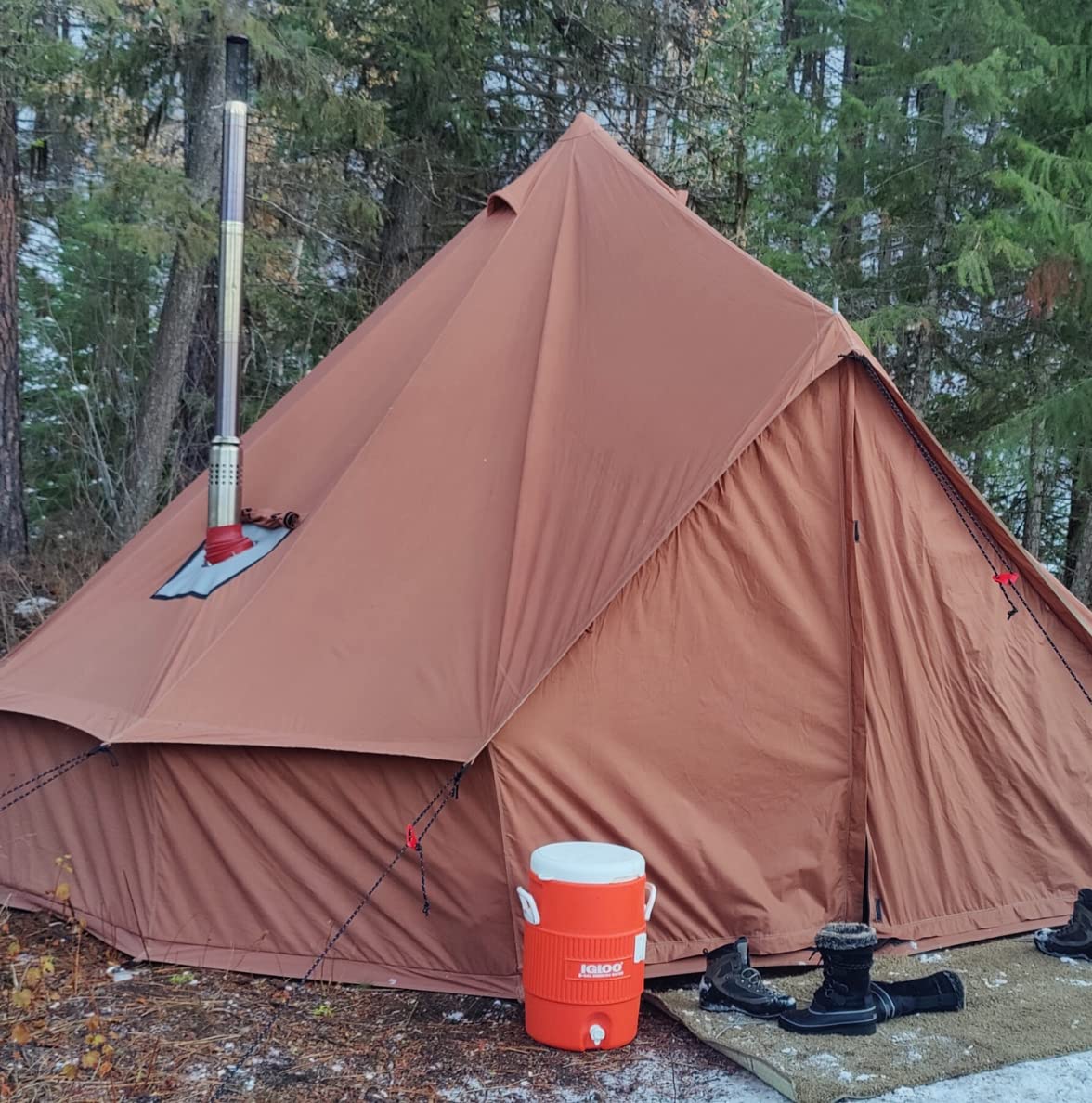 Regatta Bell Tent (Sandstone Beige, 10' (3M), Water Repellent)