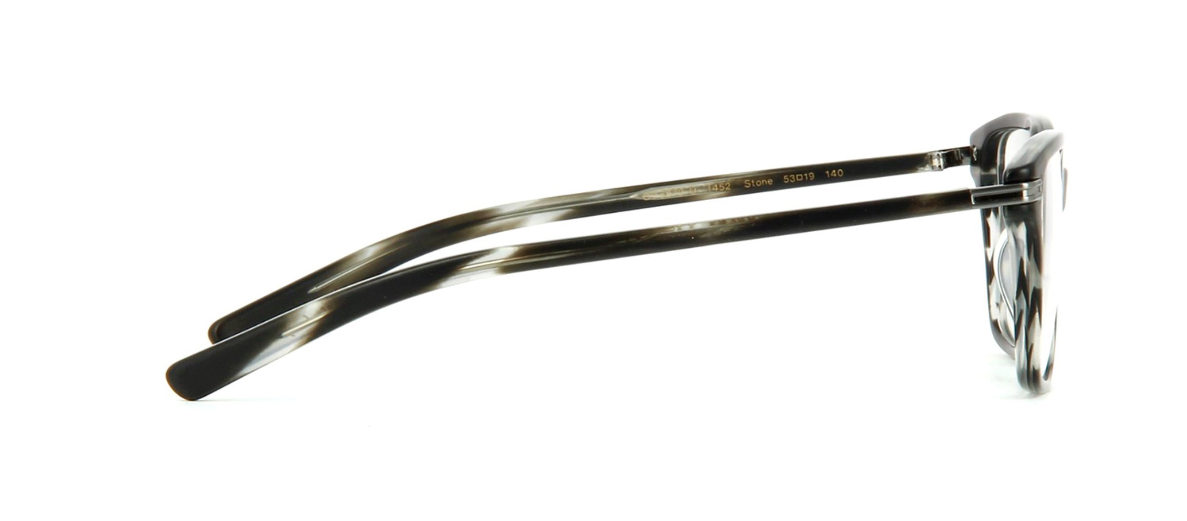 Oliver Peoples OV5270U - 1452 Stone Eyeglasses Semi-Matte Ebonywood 51mm