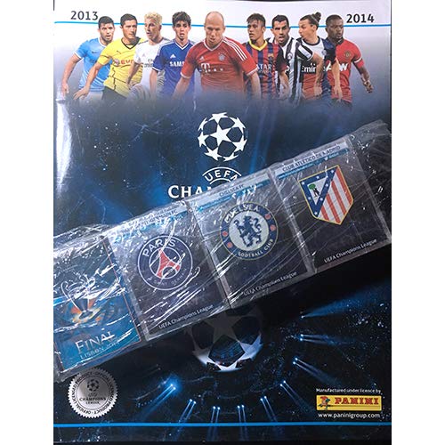 PANINI UEFA Champions League 2013-2014 Complete Sticker Collection + Free Album