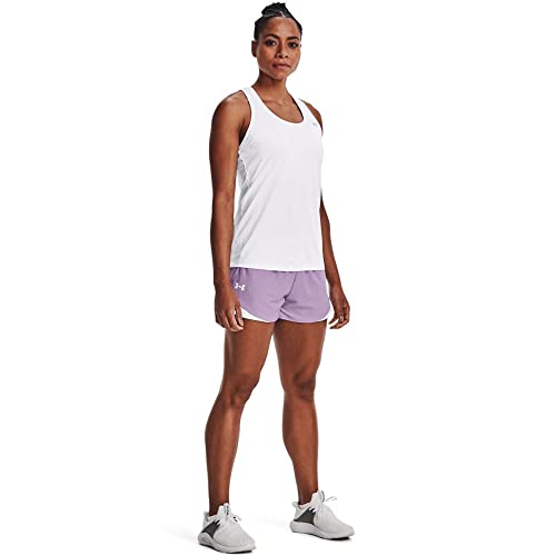 Under Armour Play Up Shorts 3.0 Shorts for Women β Moisture Transport System β Elastic Waistband β Loose-fit Octane/White/White XS (US 0-2) 3
