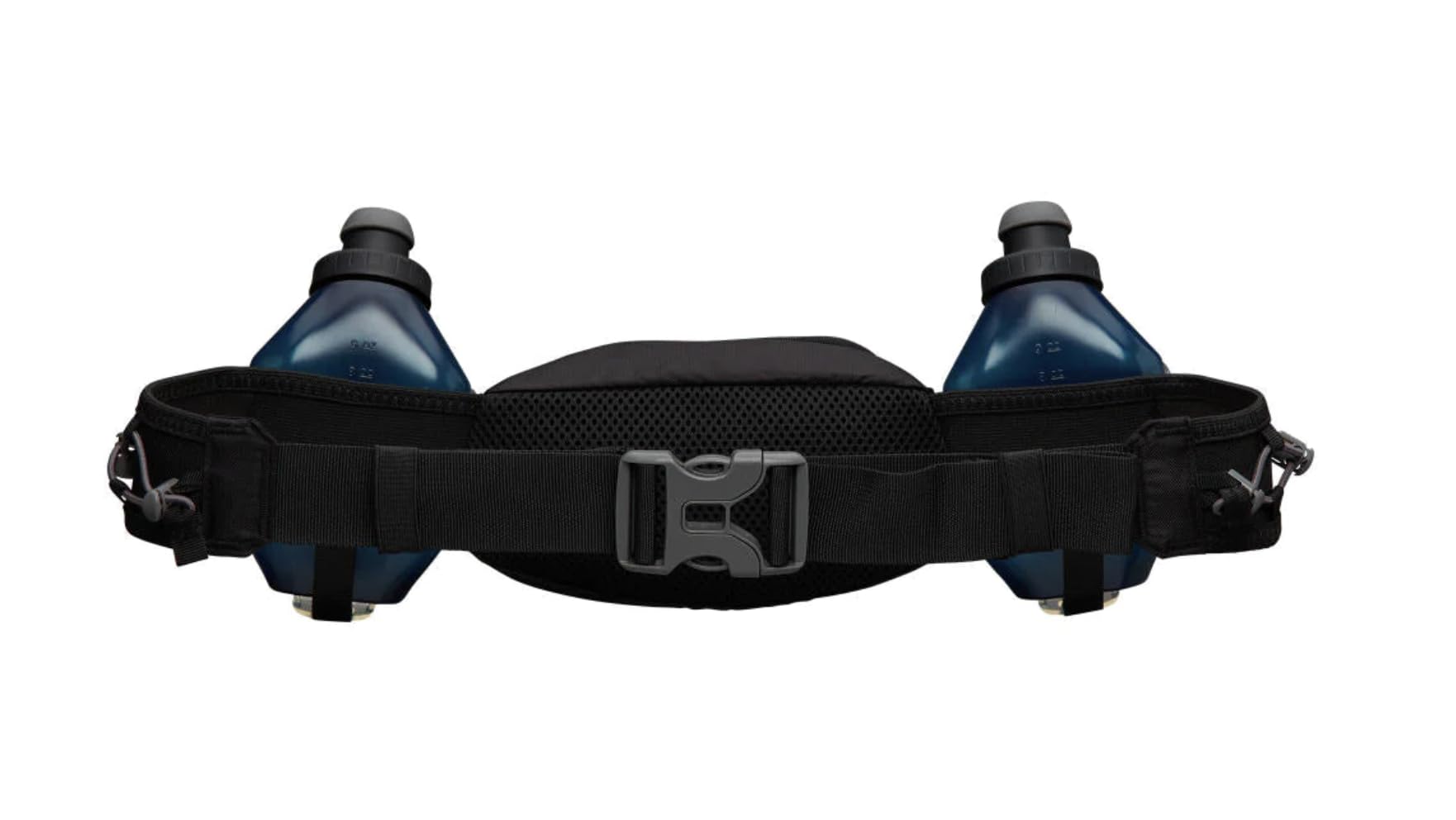 Nathan Hydration Insulated Running Belt Trail Mix Plus - Adjustable Running Belt – TrailMix Includes 2 Insulated Bottles/Flask – with Storage Pockets. Fits Most iPhones (One Size, Black)